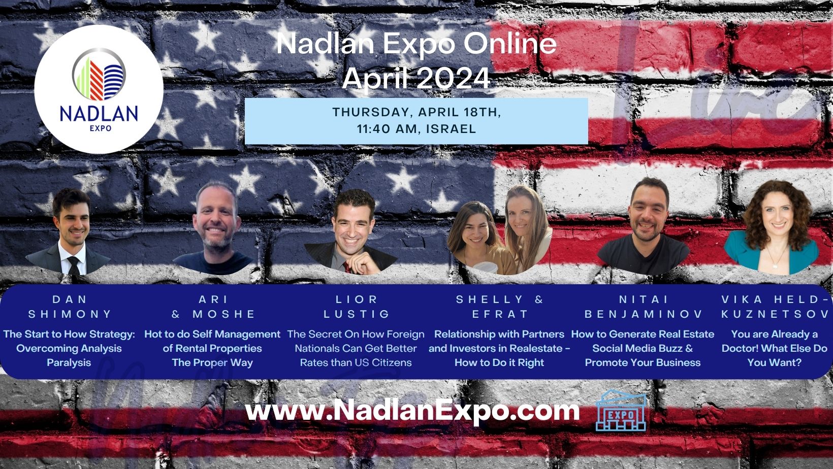 Nadlan Expo Online April 2024 - Nadlan Expo - נדלן אקספו - The Yearly Real Estate Convention for ...